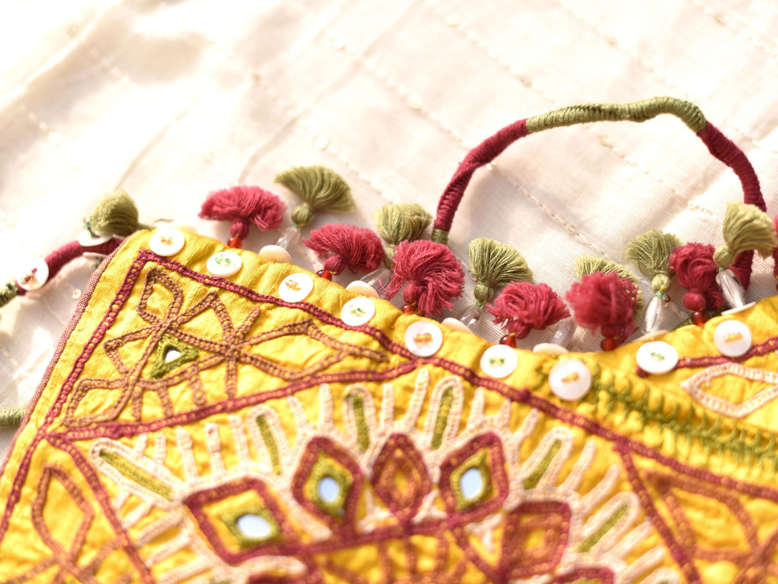 Kothali Emroidered sling bag - Sewa Saamarth