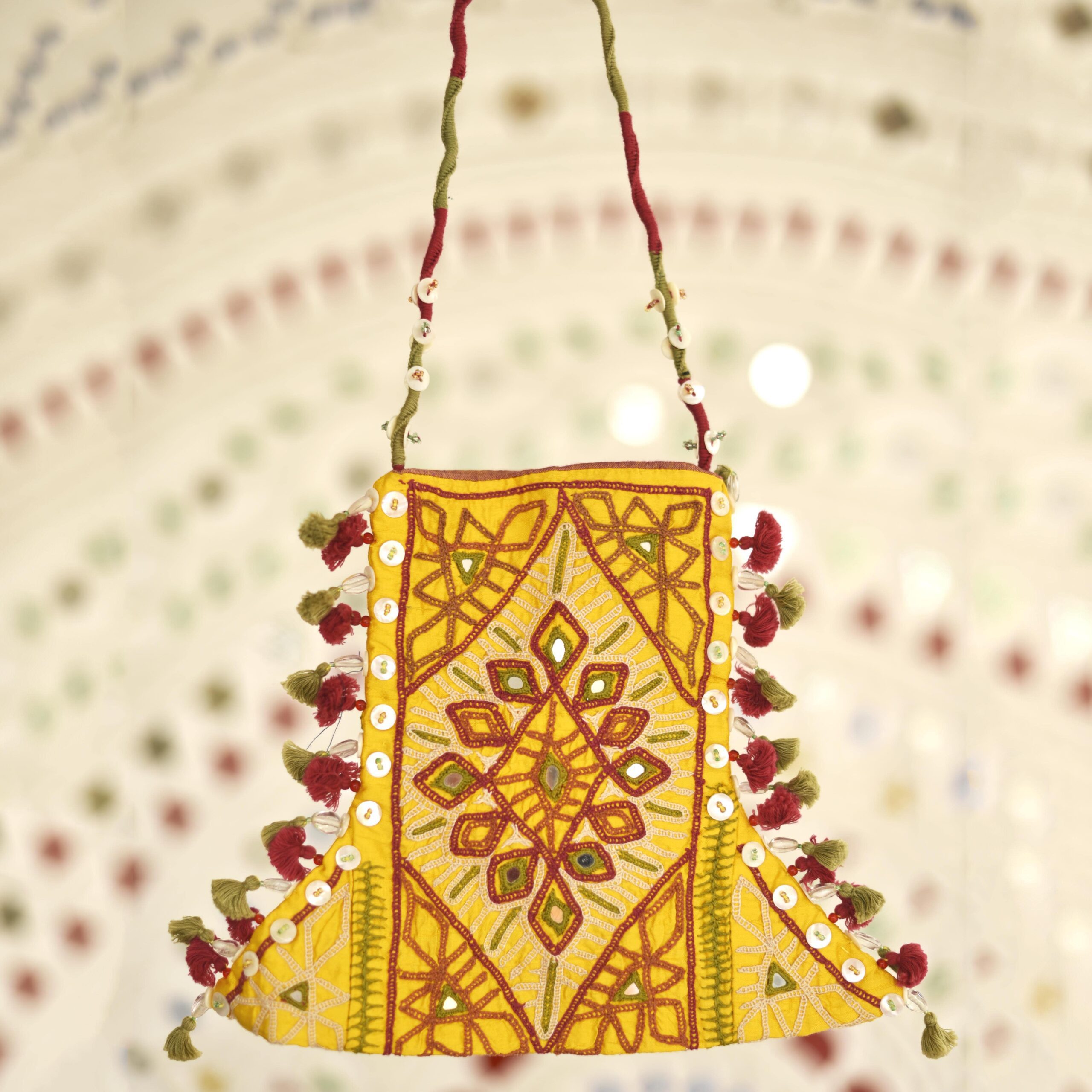 Kothali Emroidered sling bag - Sewa Saamarth